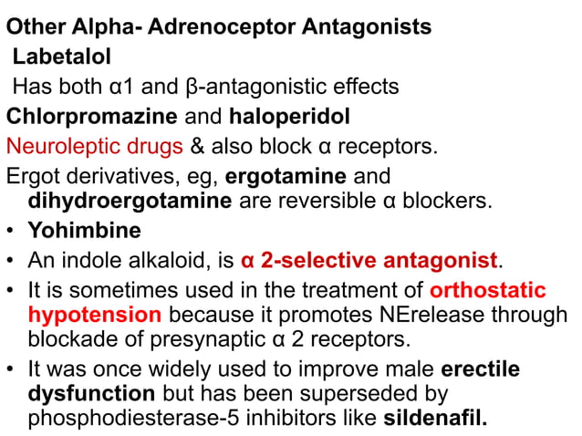 Alpha Adrenoceptor Antagonists.ppt