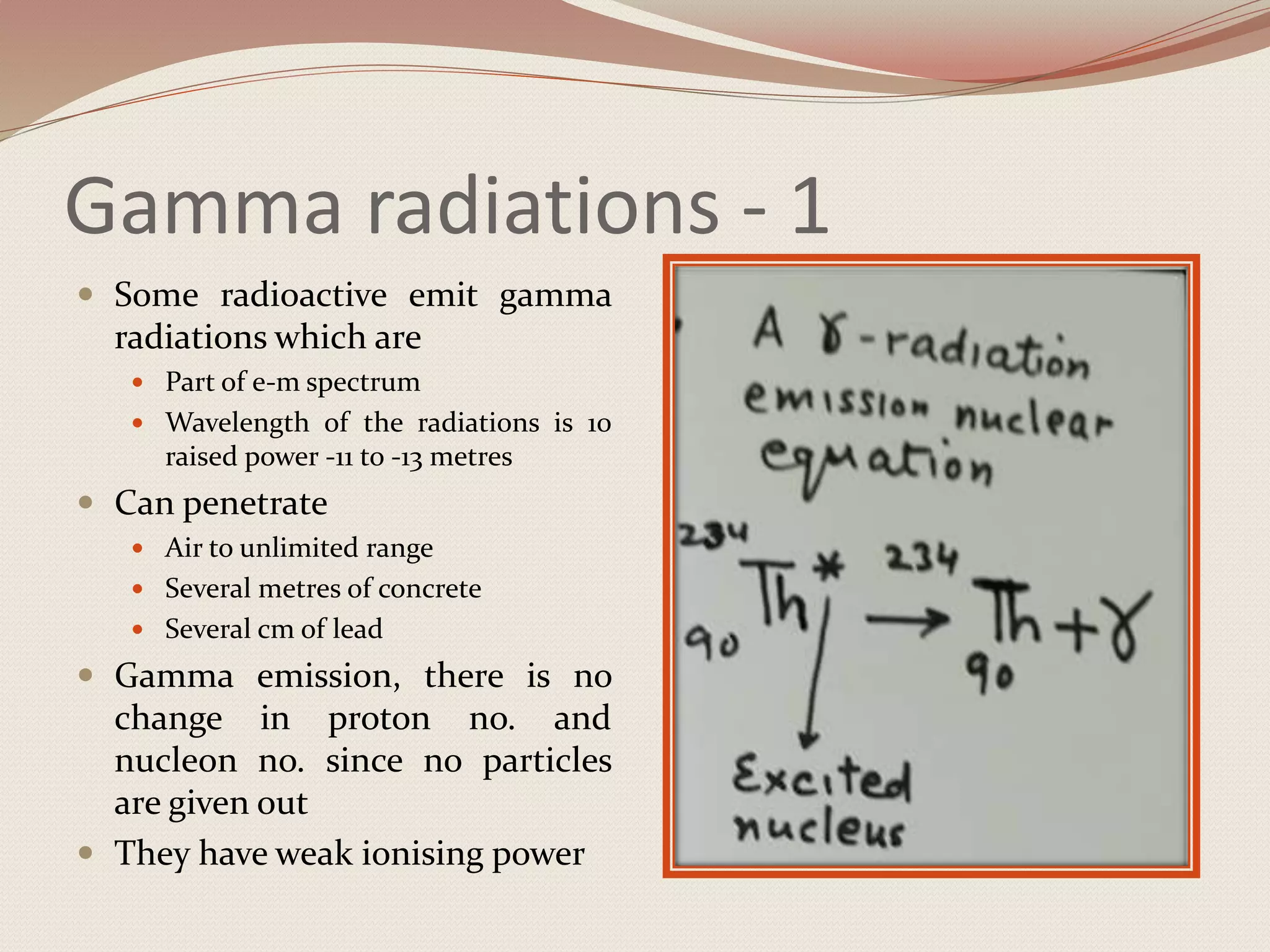 Alpha and Beta Particles and Gamma Radiation.pptx
