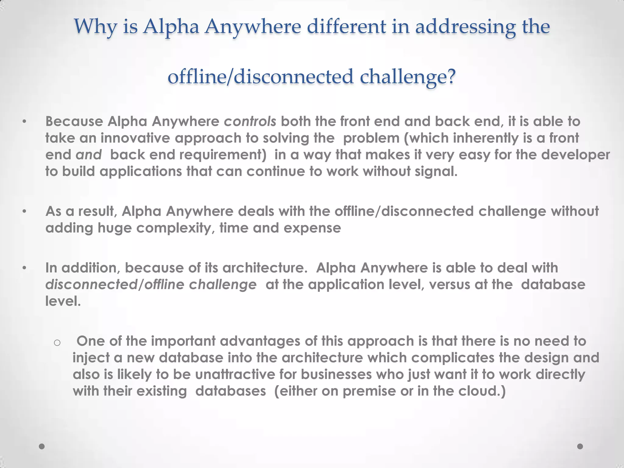 Alpha Anywhere - For Building Enterprise-class Mobile and Web apps Fast ...