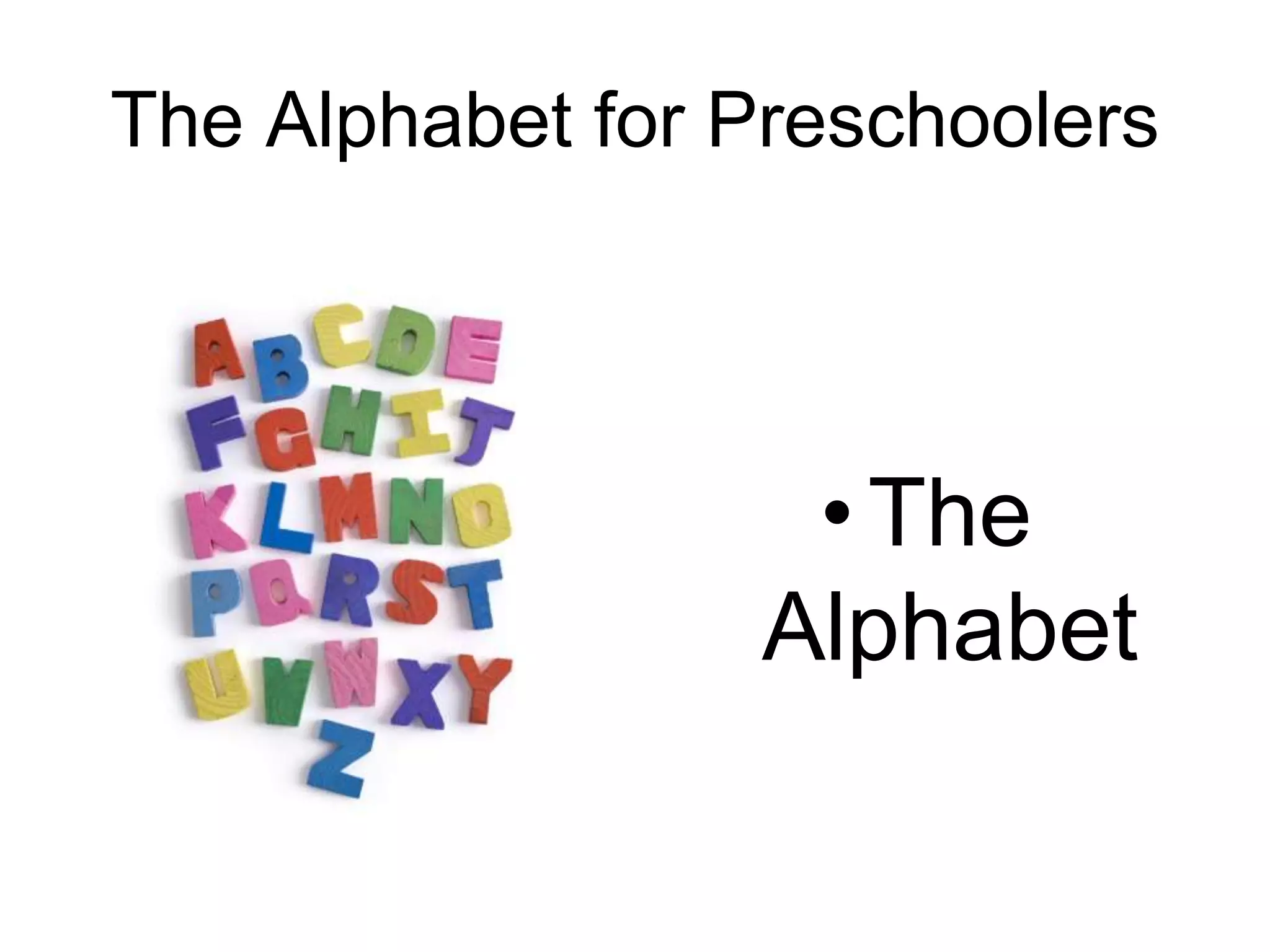 Alphabet | PPT