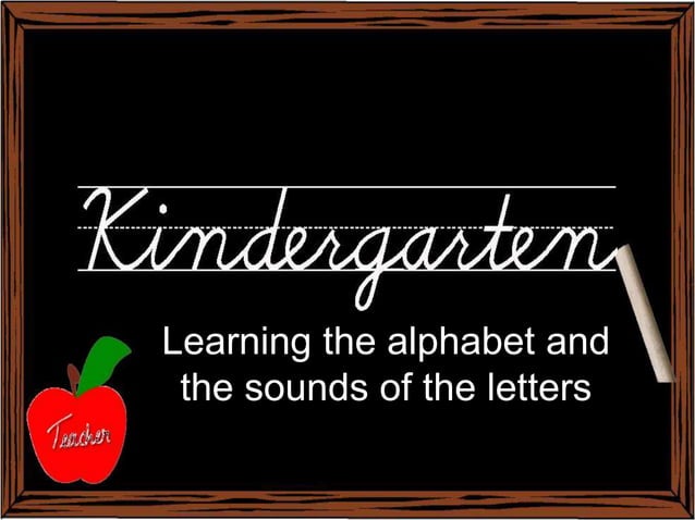 Learning the Alphabet and the sounds of the letters | PPTX