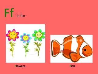 Learning the Alphabet and the sounds of the letters | PPTX