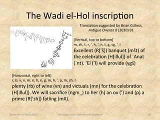 The Origin of the Alphabet | PDF