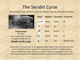The Origin of the Alphabet | PDF