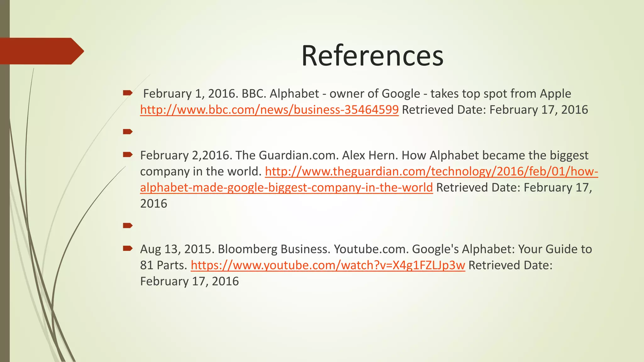 Alphabet Inc. | PPTX
