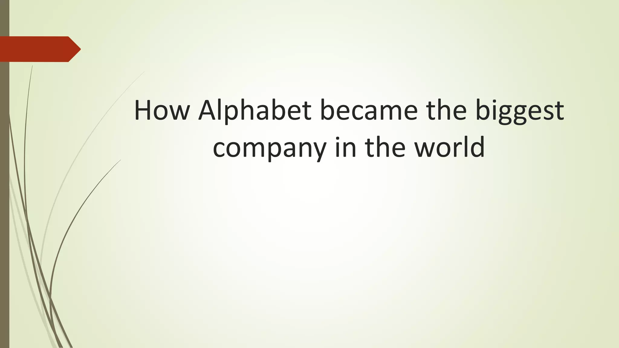 Alphabet Inc. | PPTX