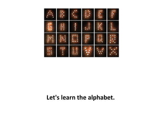 The English Alphabet | PPT