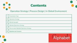Alphabet | PPTX | Operating Systems | Computer Software and Applications