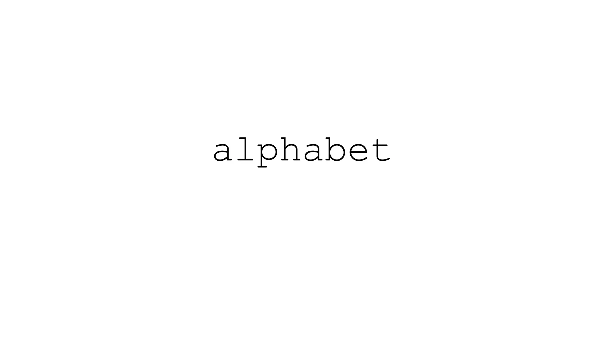 penjelasan dan asal usul tentang alphabet | PPTX