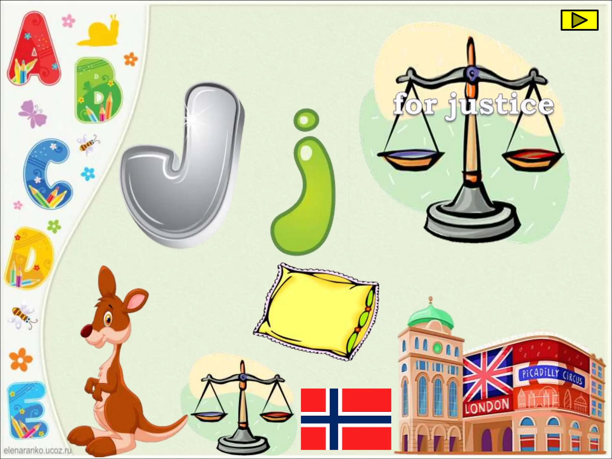 how to say the alphabet in English pronunciation.ppt