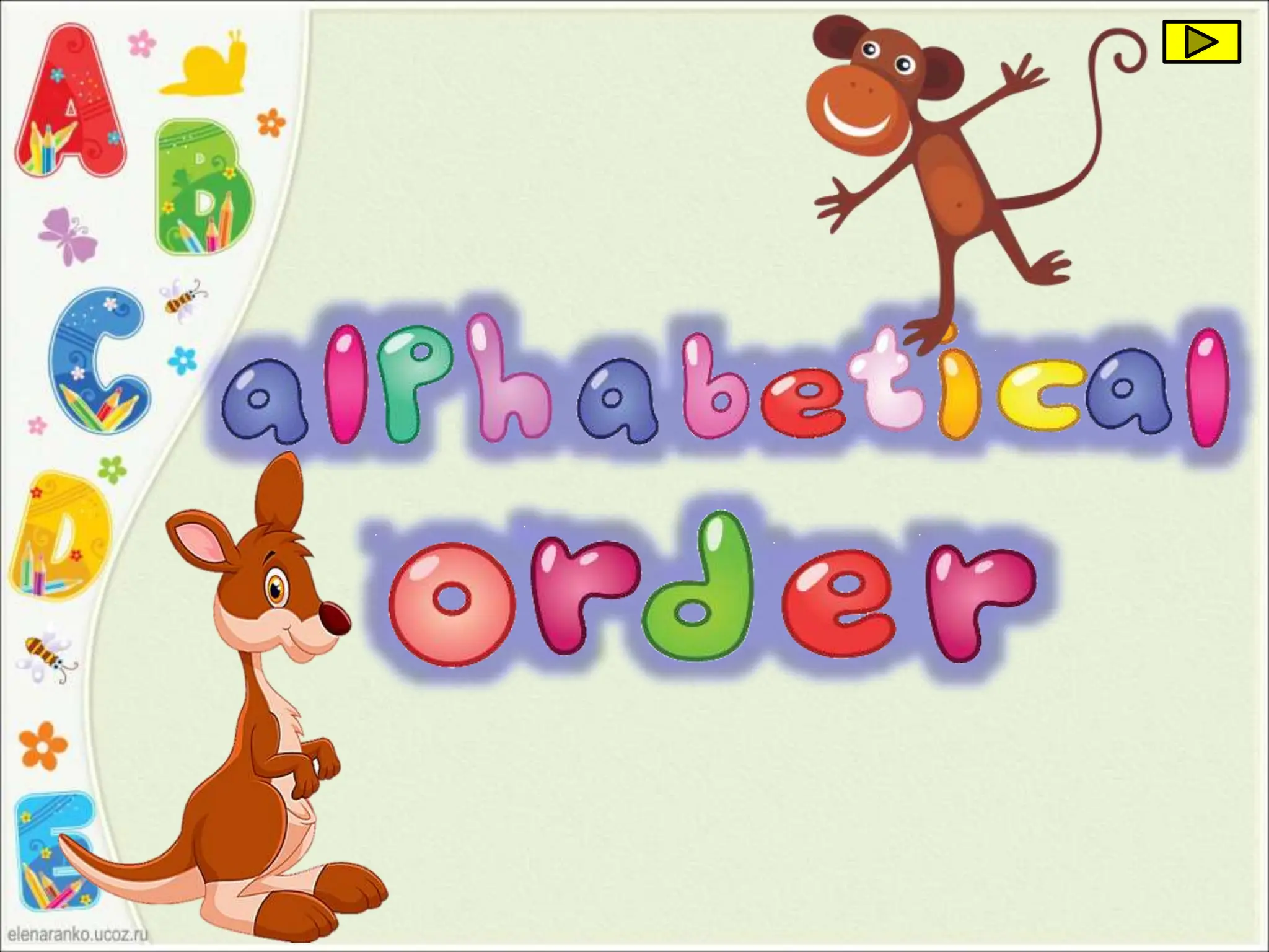 how to say the alphabet in English pronunciation.ppt