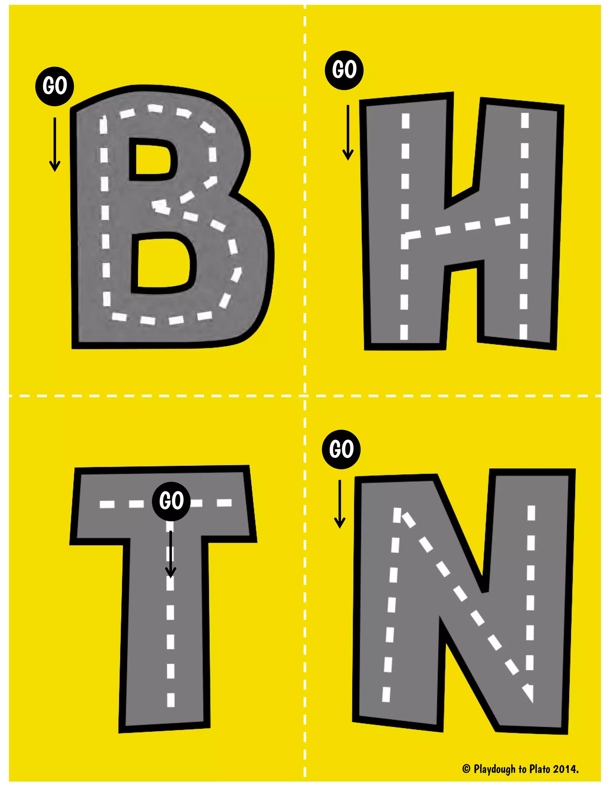 ABC Flash Card - Road Trip | PDF