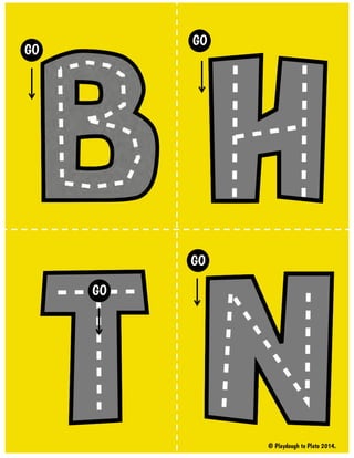 ABC Flash Card - Road Trip | PDF