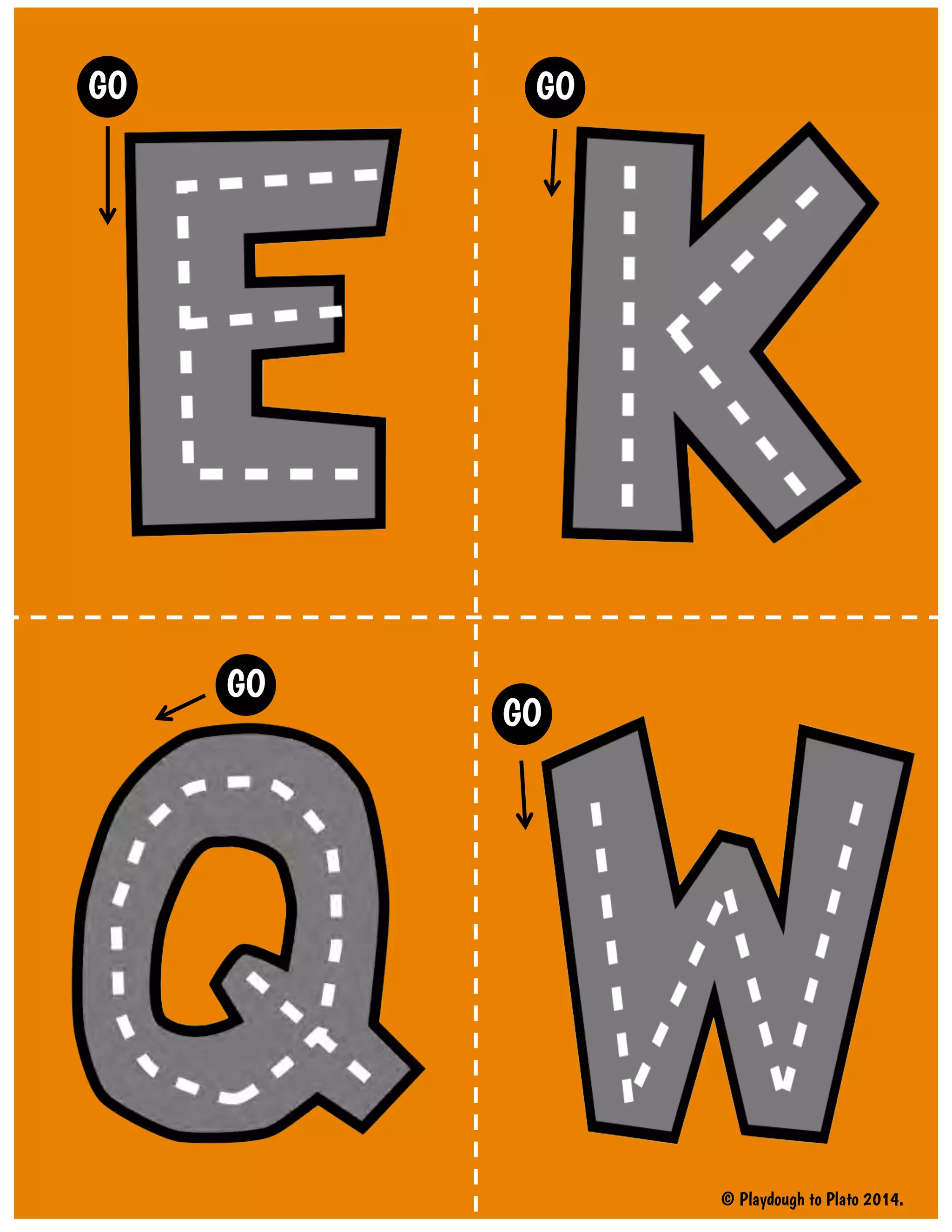 Alfabeto - estrada | PDF