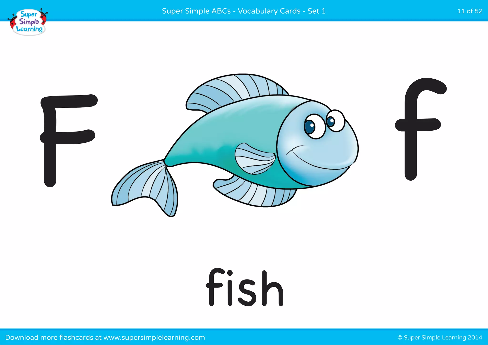 Alphabet vocabulary-flashcards-set-1 | PDF