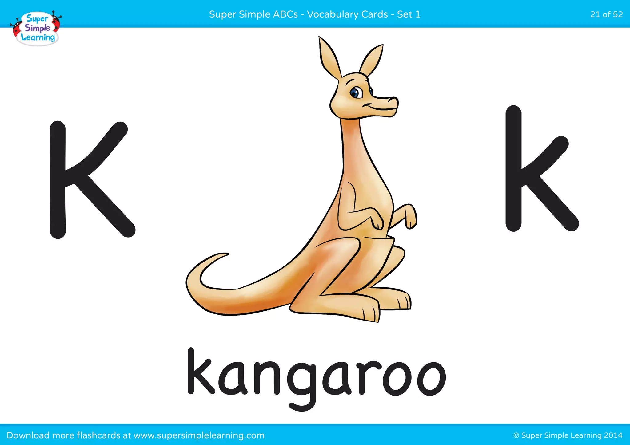 Alphabet vocabulary-flashcards-set-1 | PDF