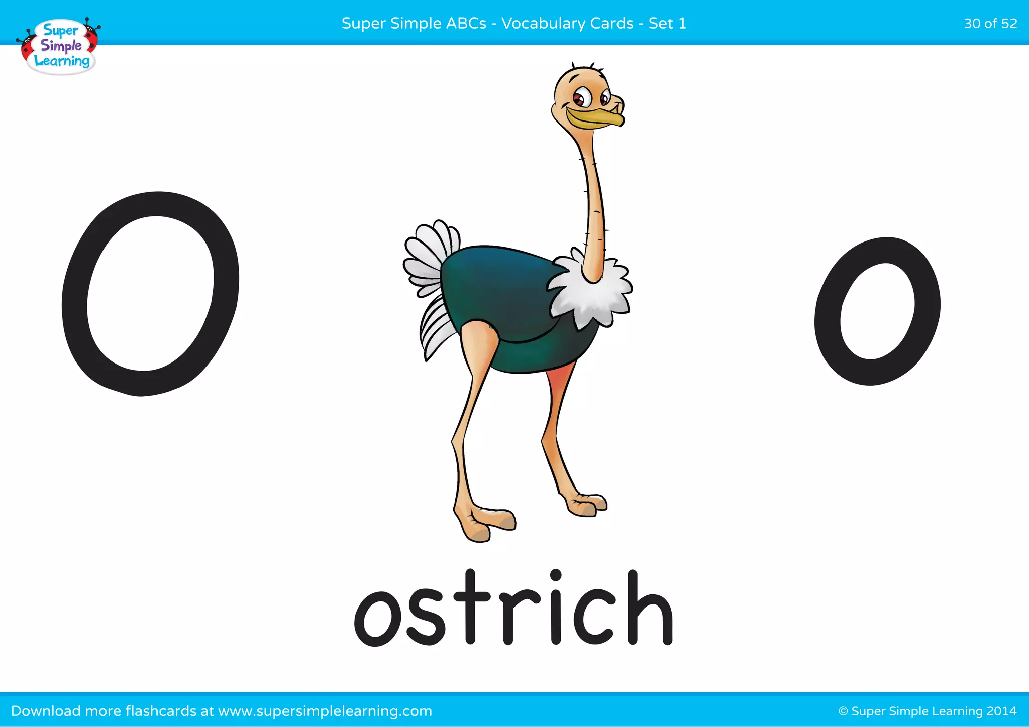 Alphabet vocabulary-flashcards-set-1 | PDF