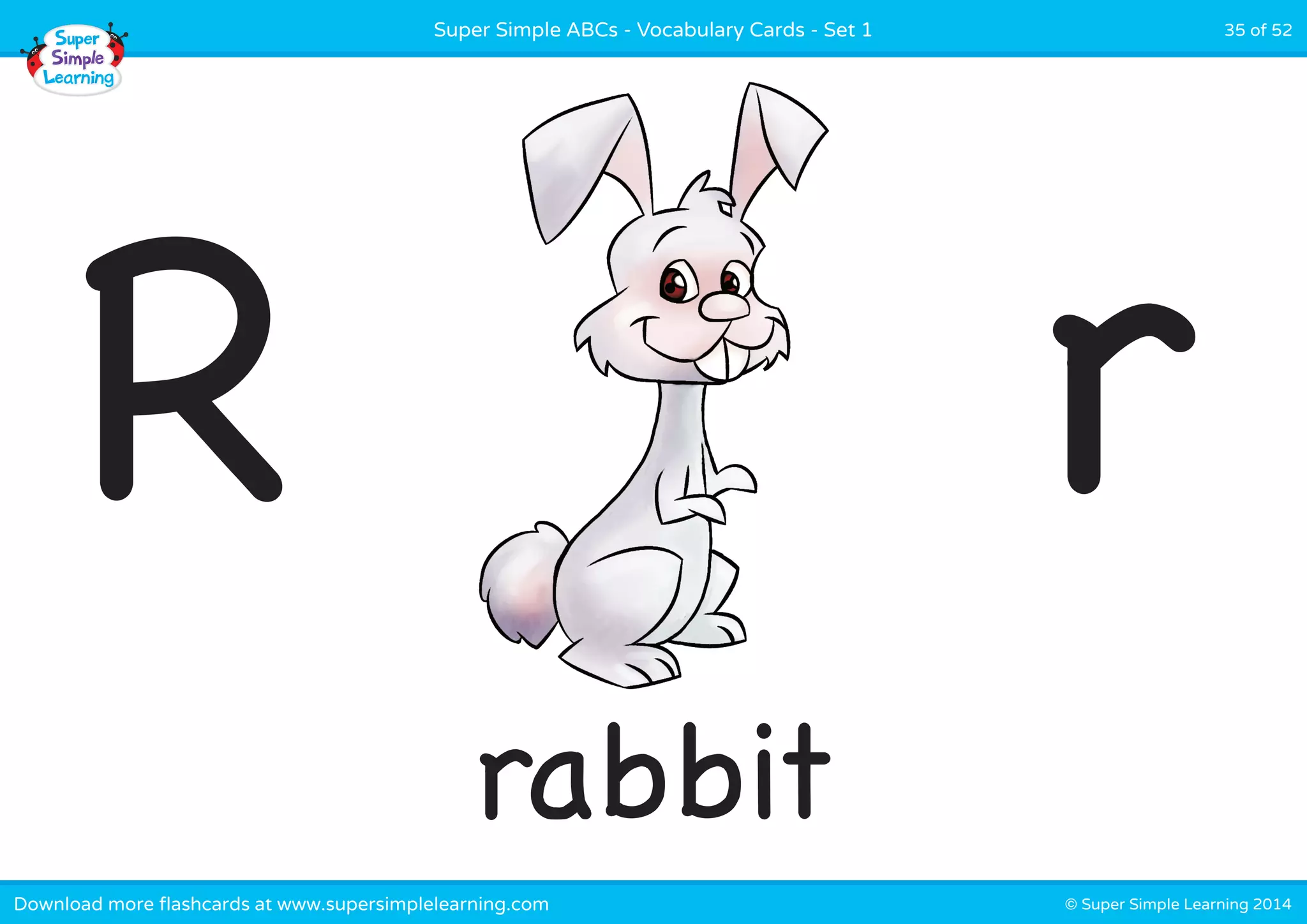 Alphabet vocabulary-flashcards-set-1 | PDF