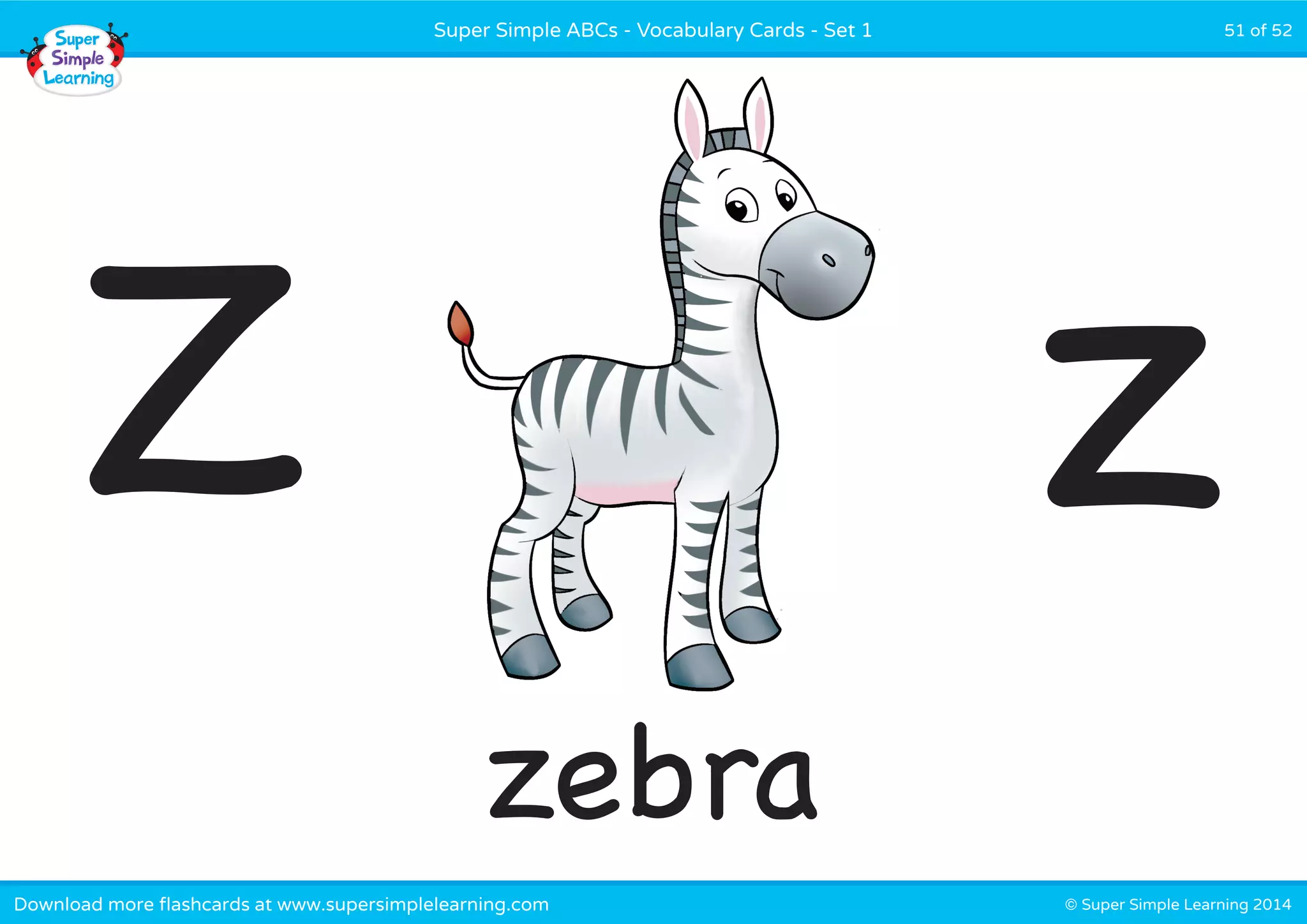 Alphabet vocabulary-flashcards-set-1 | PDF