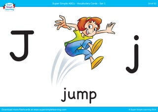 Alphabet vocabulary-flashcards-set-1 | PDF