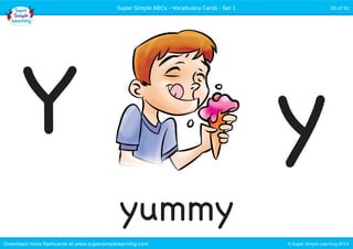 Alphabet vocabulary-flashcards-set-1 | PDF