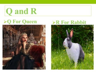 Alphabet abc daily life | PPT