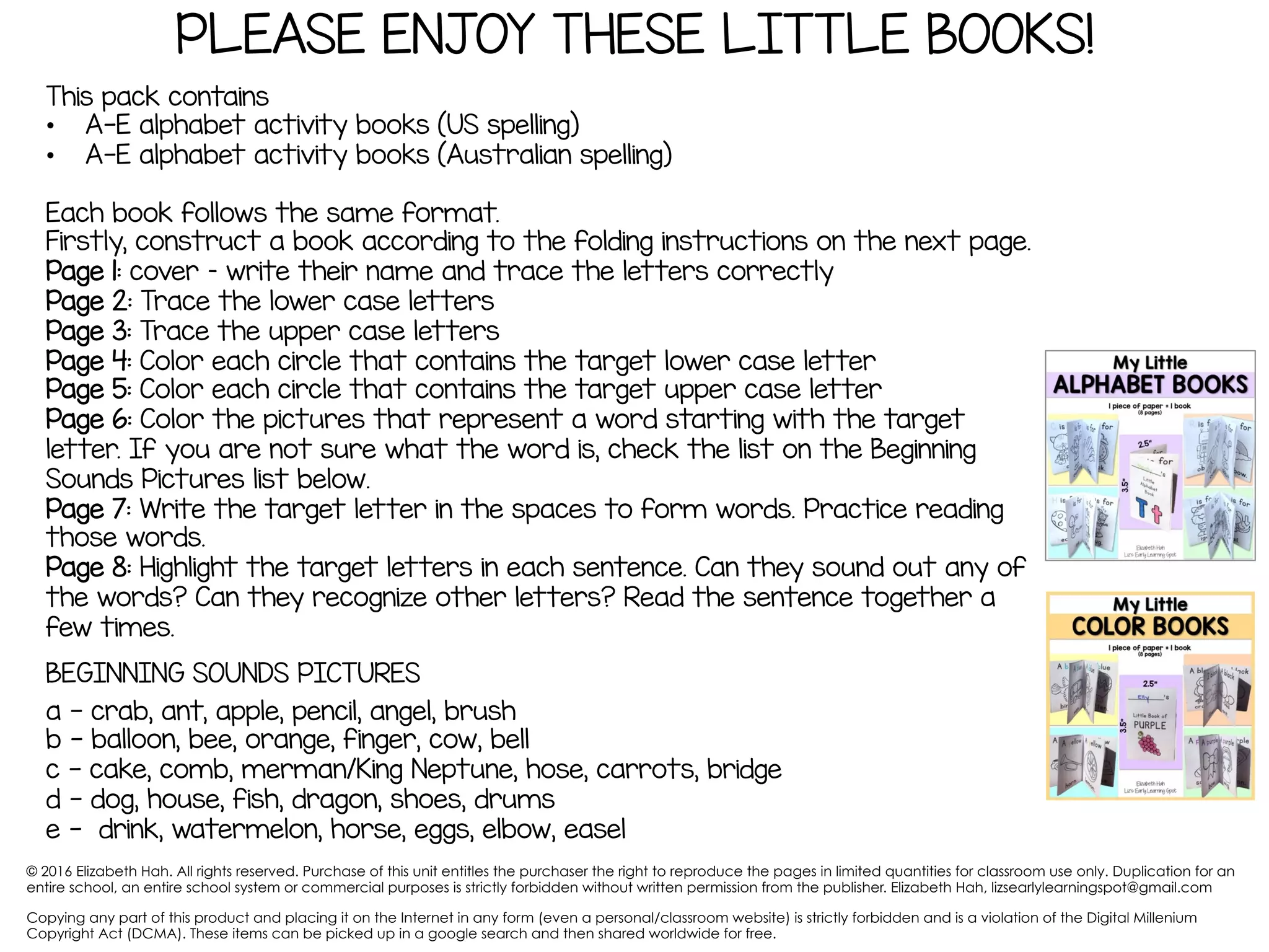 Alphabet activity books | PDF