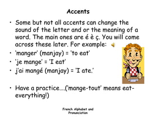 Alphabet and pronunciation | PPS