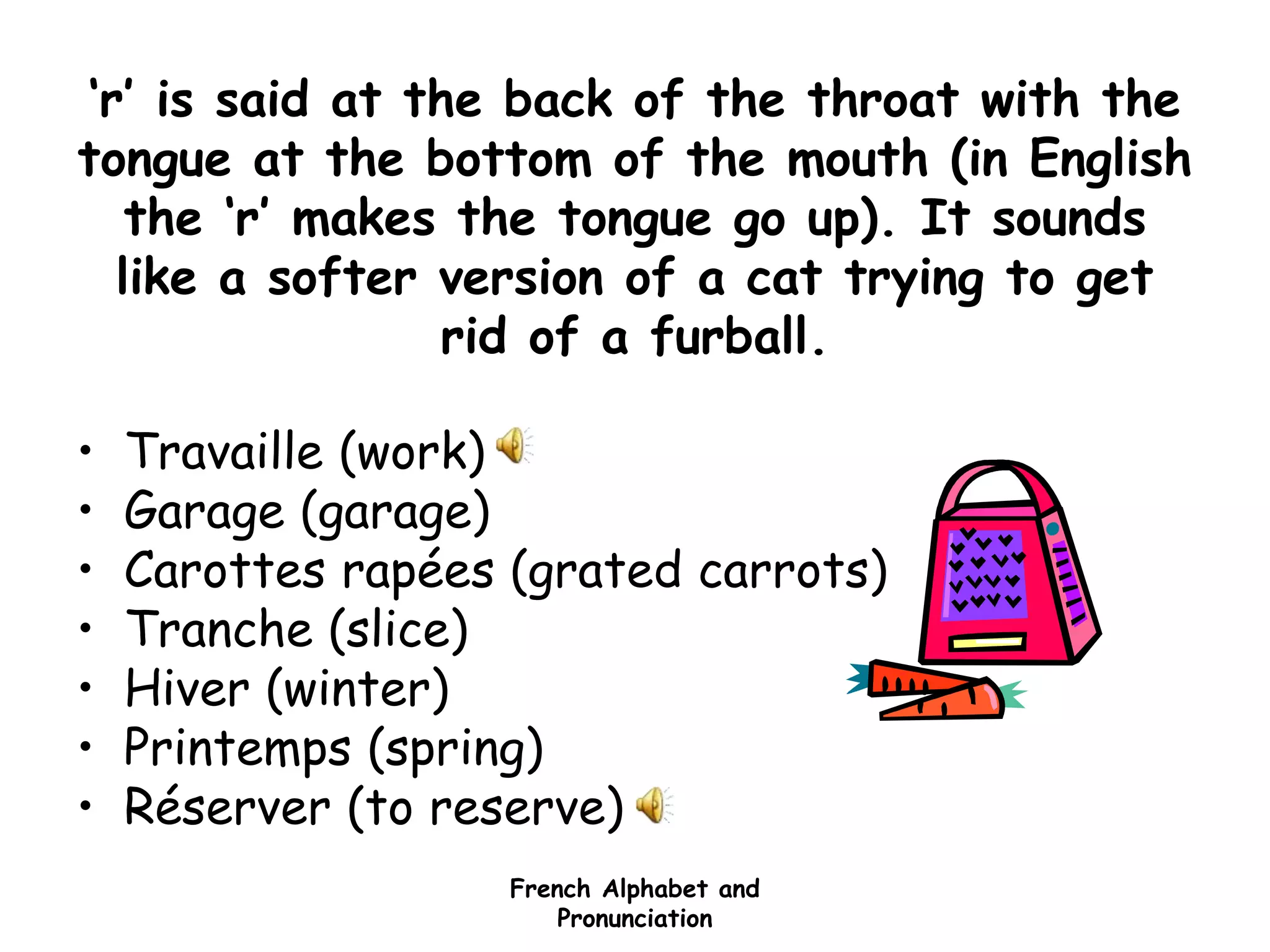 Alphabet and pronunciation | PPS