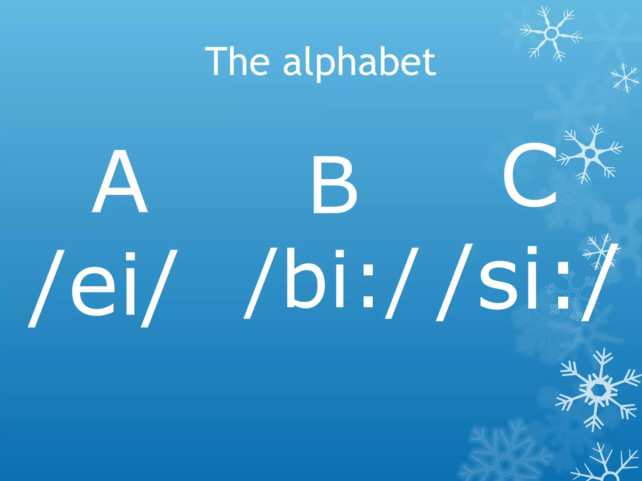 Alphabet and spelling | PPT