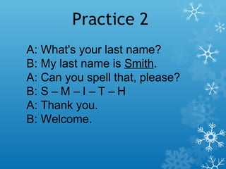 Alphabet and spelling | PPT