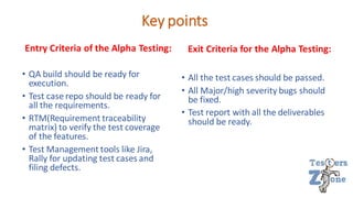 Alpha & Beta Testing | PDF