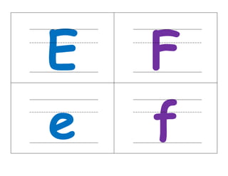 Alphabet cards 2 | DOCX