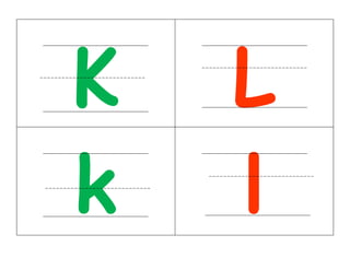 Alphabet cards 2 | DOCX