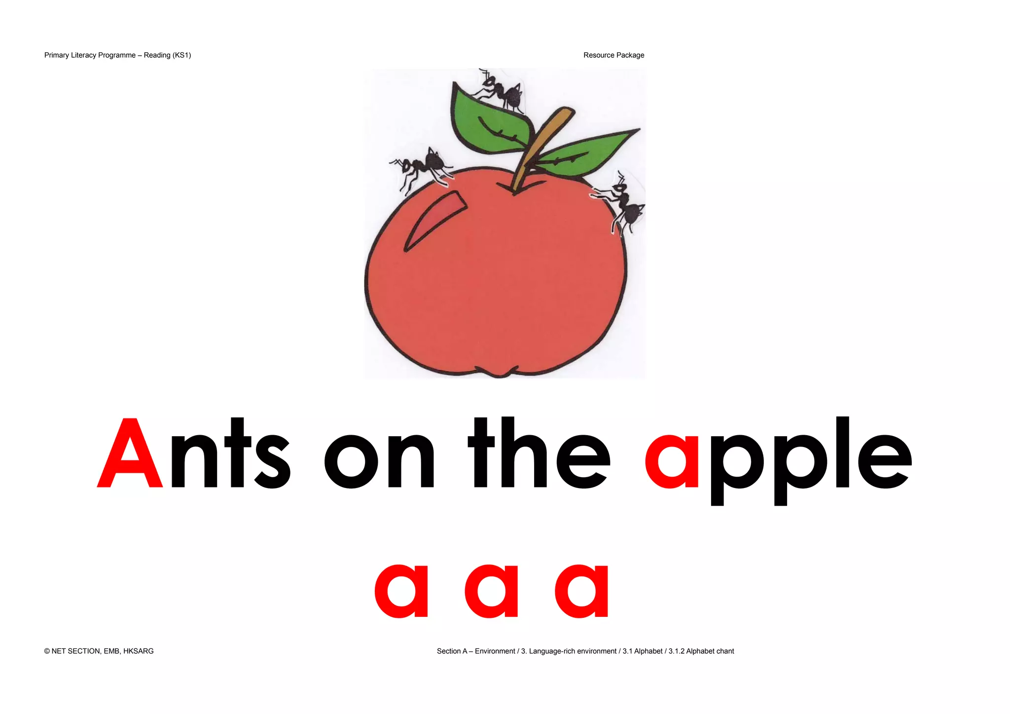 Alphabet chant -_ants_on_apple | DOC