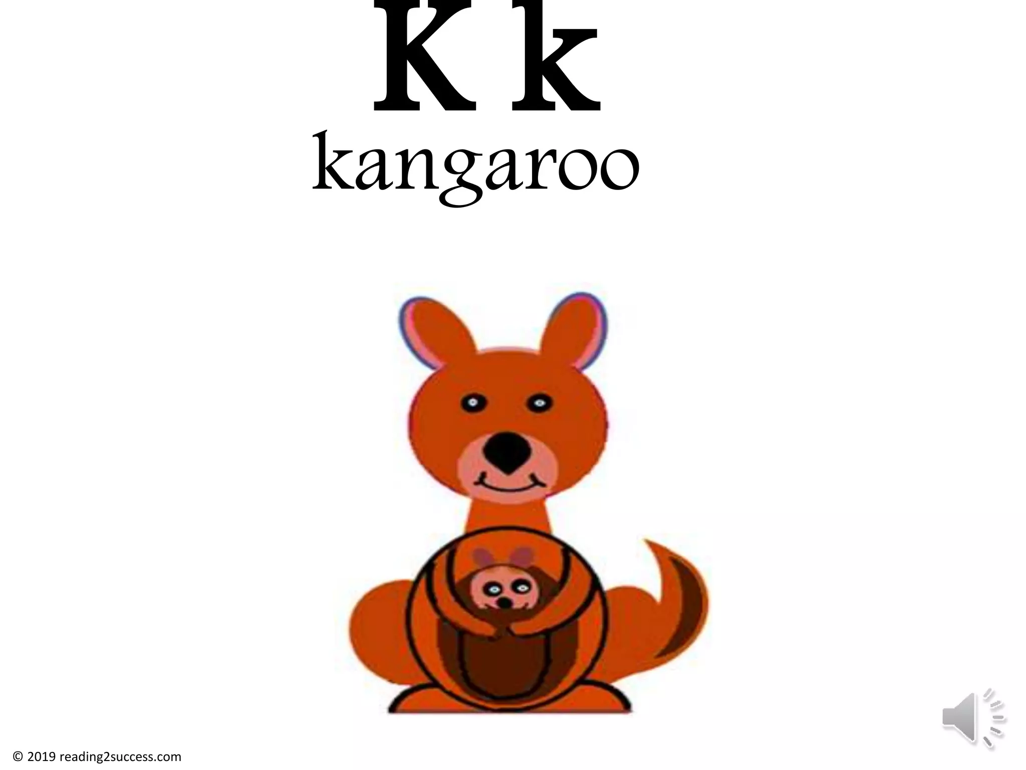 Alphabet chart - Chant each letter name and picture | PPTX