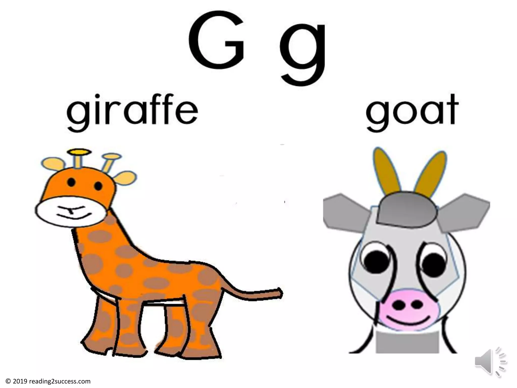 Alphabet chart - Chant each letter name and picture | PPT