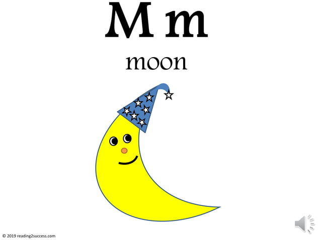 Alphabet chart - Chant each letter name and picture | PPTX