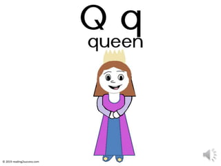 Alphabet chart - Chant each letter name and picture | PPTX