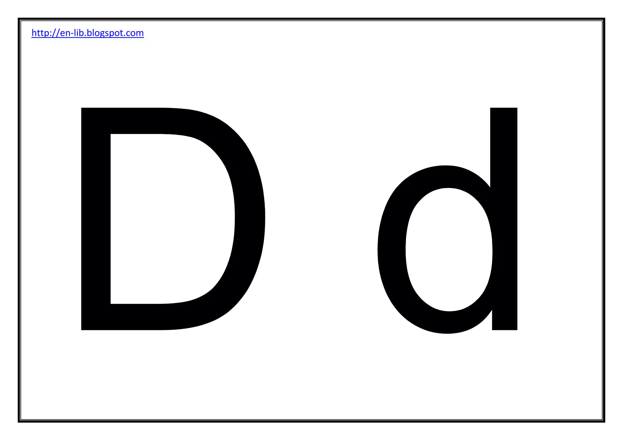 Alphabet flash cards | PPT