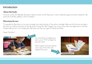 Alphabet Flip Books english lesson for elementary | PDF
