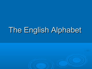 Alphabet for kids | PPT
