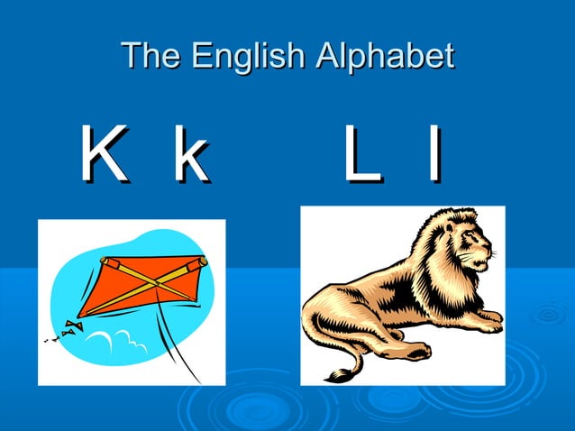 Alphabet for kids | PPT