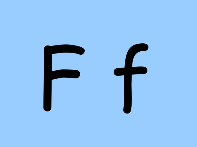 Alphabet forwards and backwards | PPT