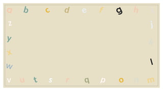 Alphabet Game Lowercase that teaches alphabets.pptx