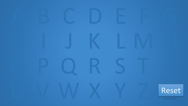 Alphabet Game PPT, interactive game forf | PPTX