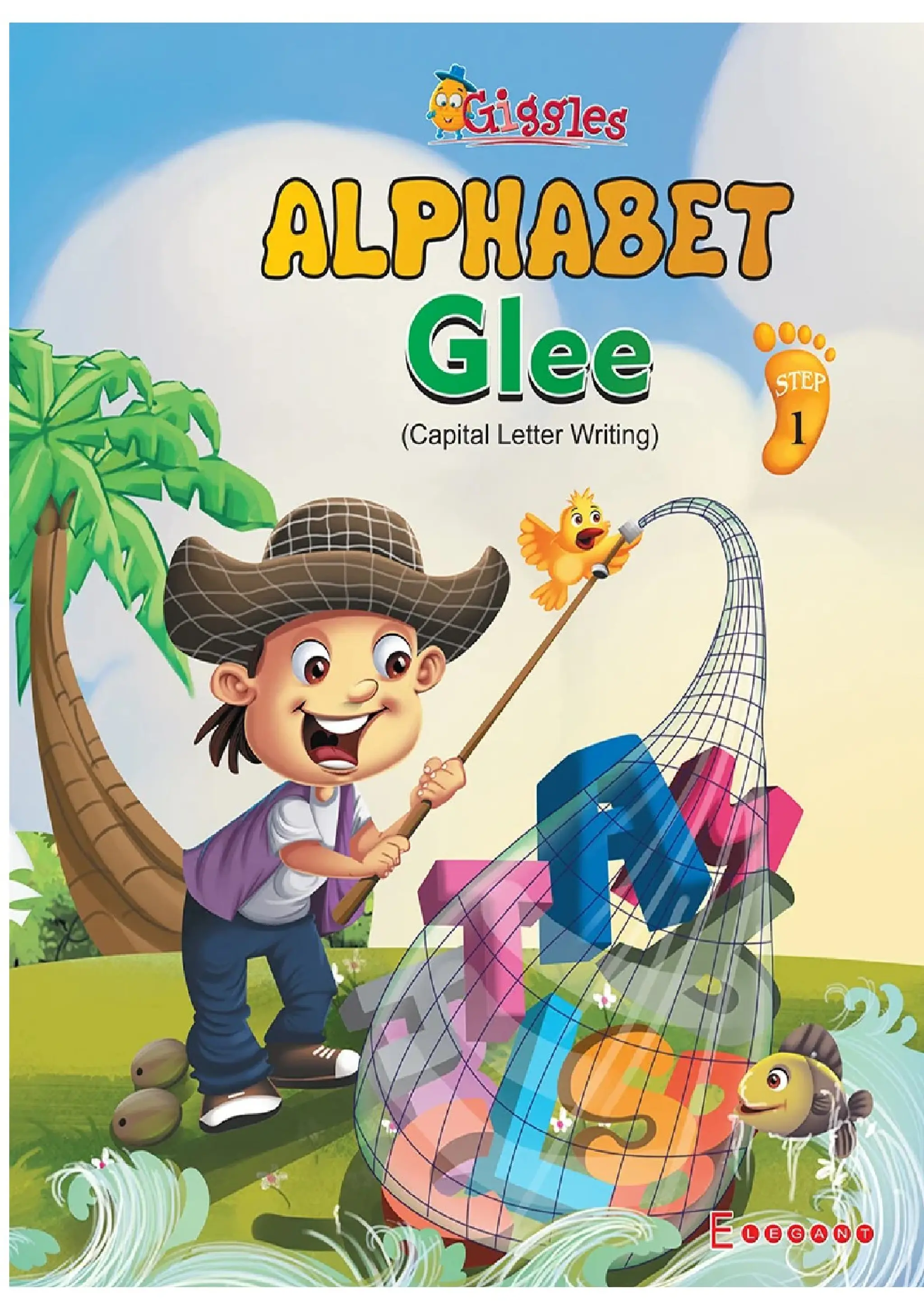 “Alphabet Glee“ English Cursive Writing Capital Letter’s Book for Kids ...