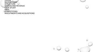 Alphabet Inc. presentation of market strategies | PPTX