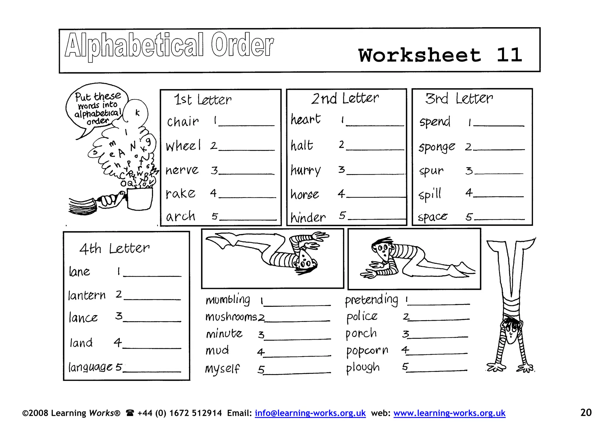 Alphabetical Order Book | PDF
