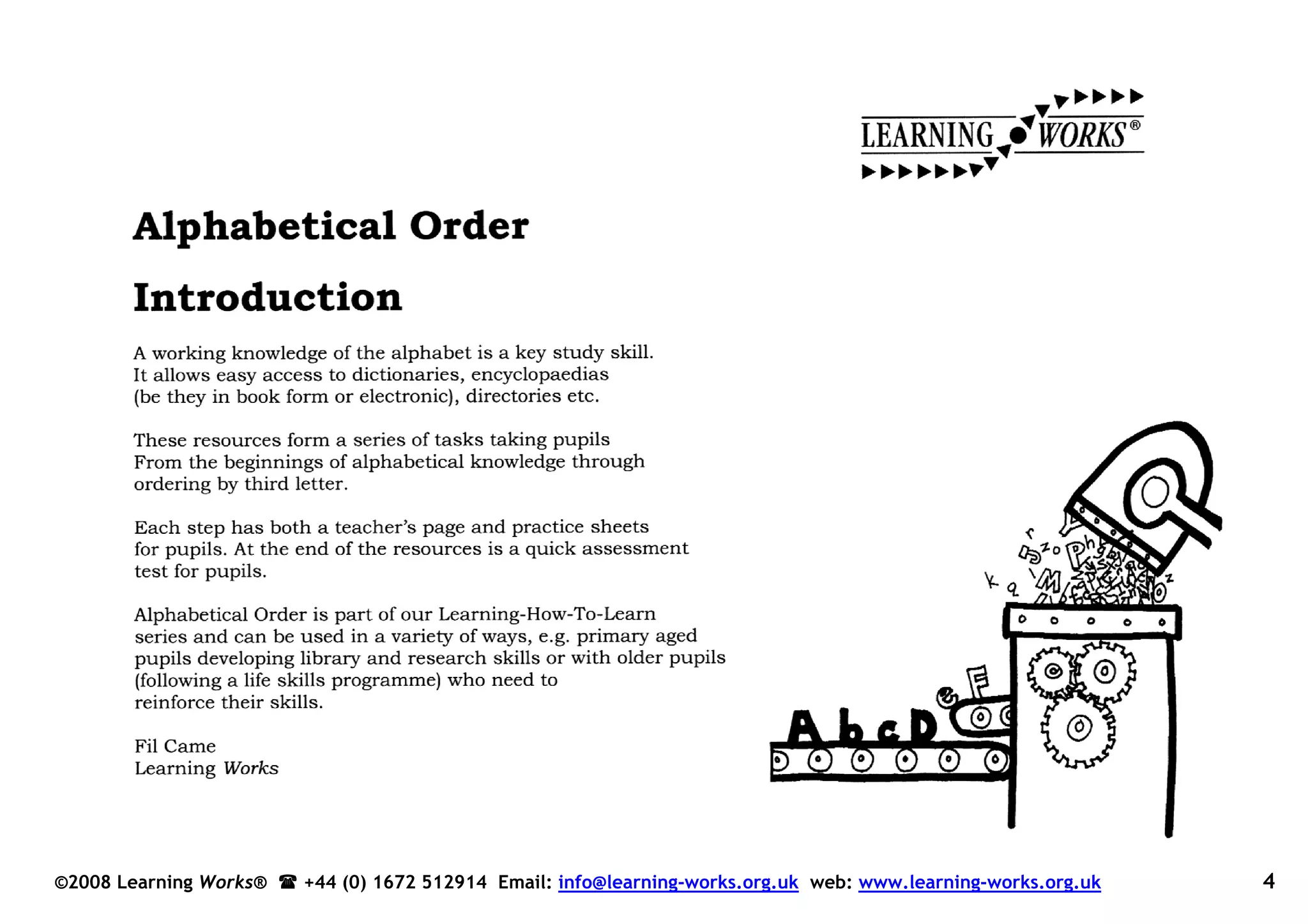 Alphabetical Order Book | PDF